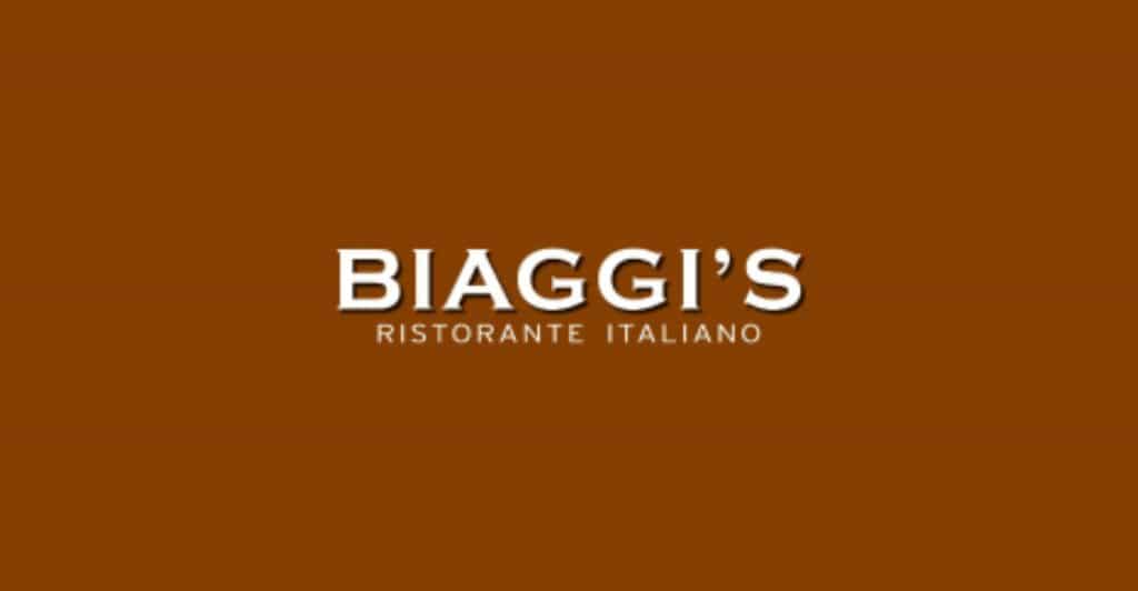 Biaggi's Gluten-Free Menu 2022 - No Gluten